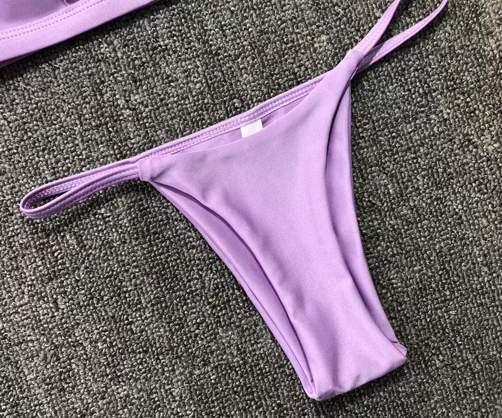 Lara Triangle Thong Bikini - Sunset And Swim