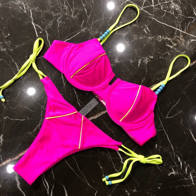 Sunset and Swim Micro Bikini Set - Sunset And Swim